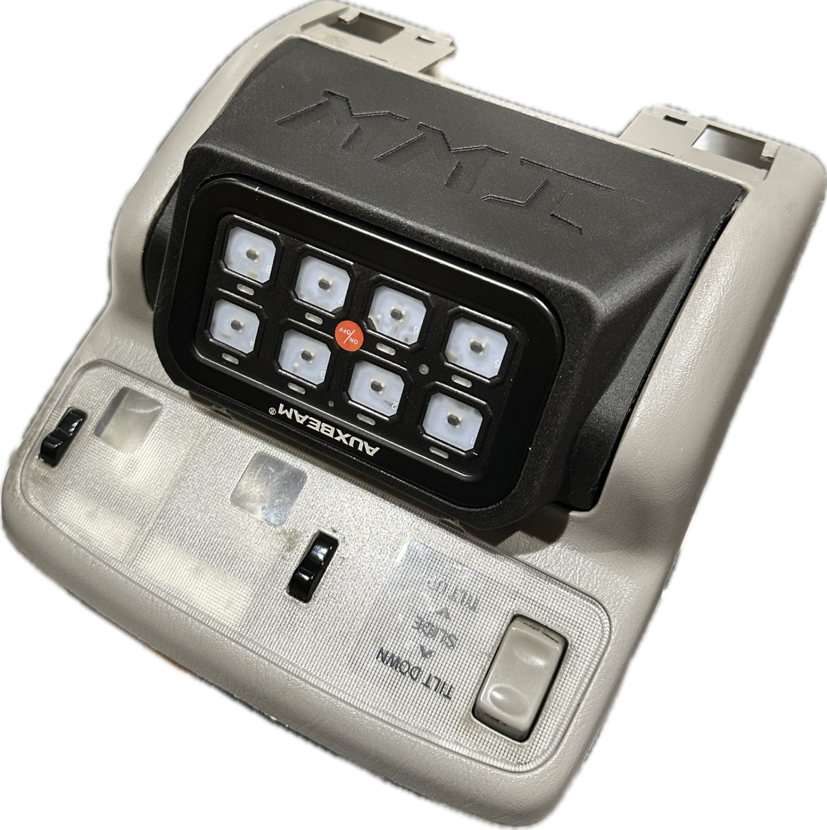 1999-02 4runner AuxBeam Control Mount – Magallon Made Innovations